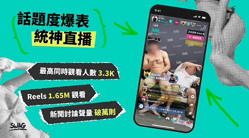 統神奪「2025 SWAG收視冠軍」！網笑翻：不愧是最拉風的男人 | 網紅 | Newtalk新聞